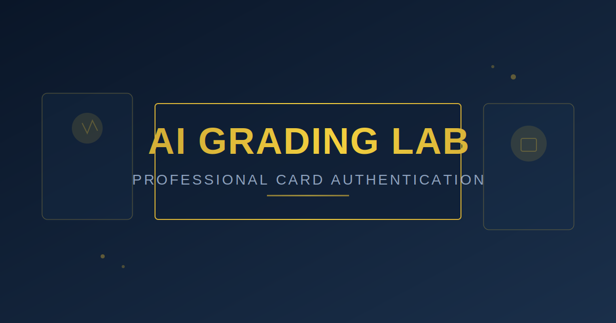 AI Grading Lab | AI-Powered Trading Card Grading Estimates